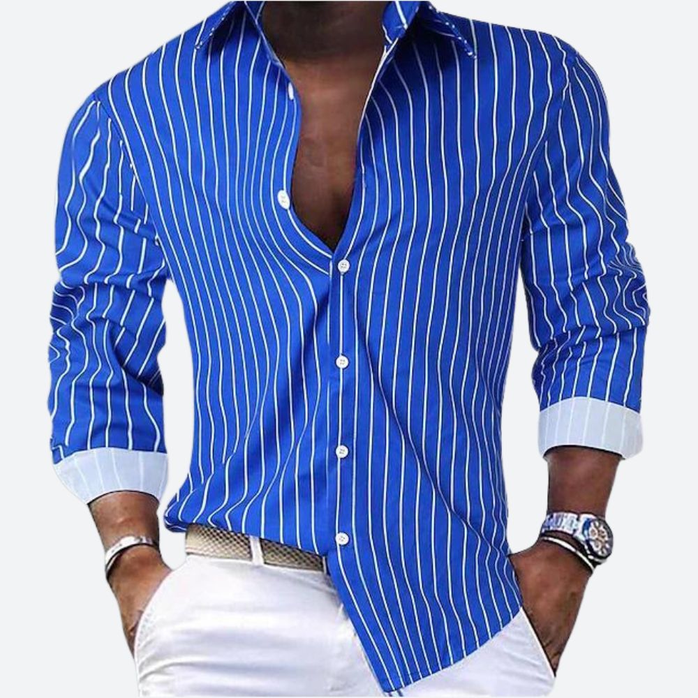 Classic striped shirt for Summer - Kade – Coast Legend
